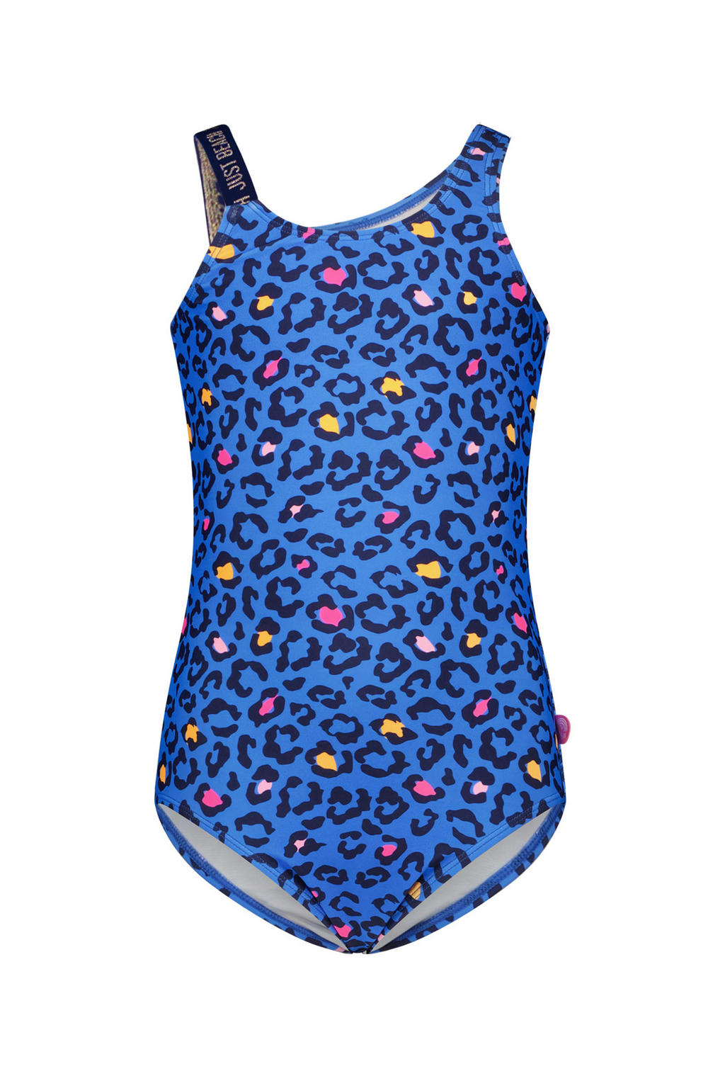 Just Beach badpak Wild Panter blauw | wehkamp