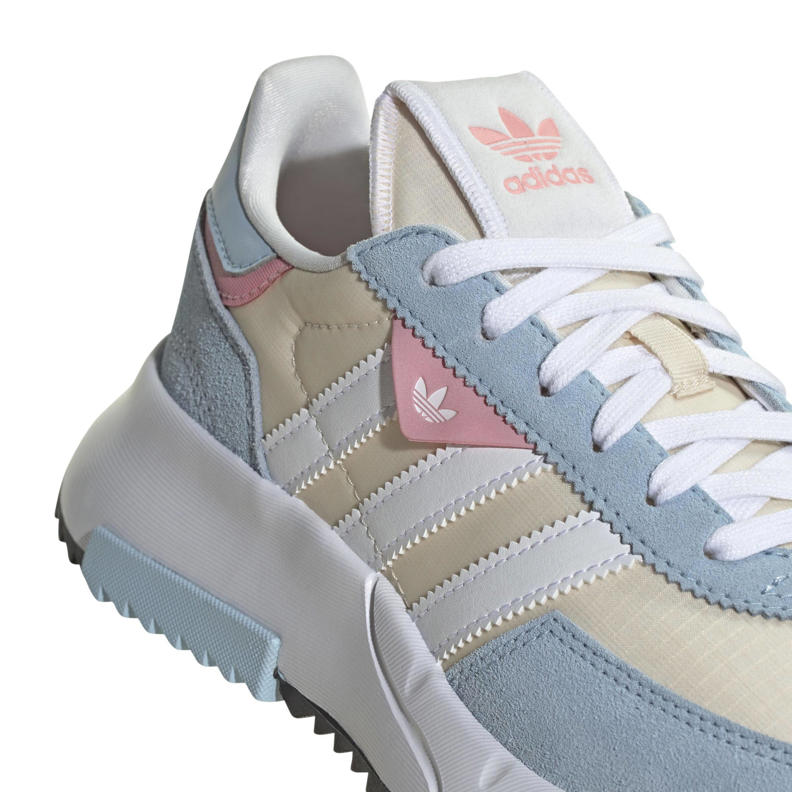 adidas Originals Retropy F2 sneakers beige/blauw/roze | wehkamp