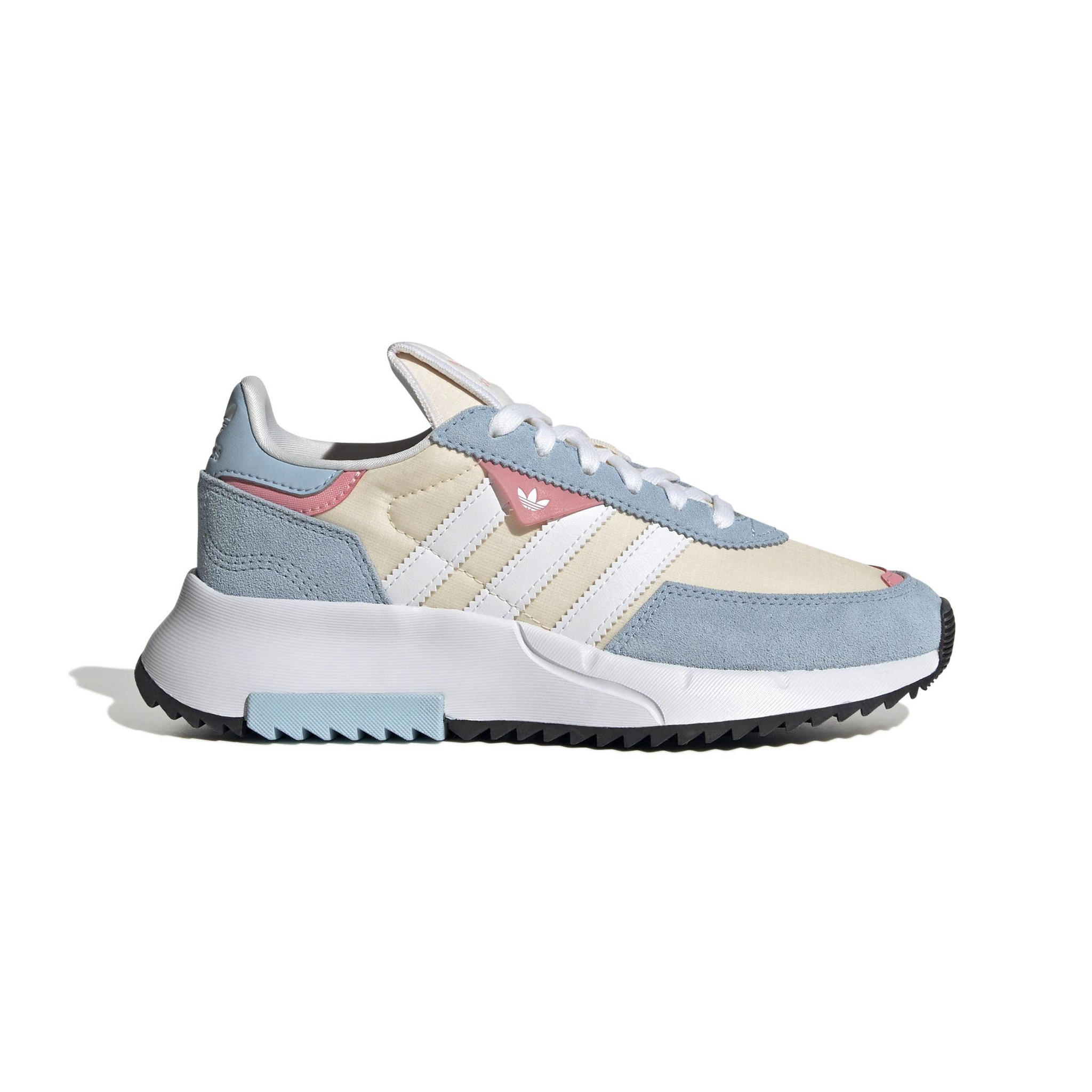 adidas Originals Retropy F2 sneakers beige/blauw/roze | wehkamp