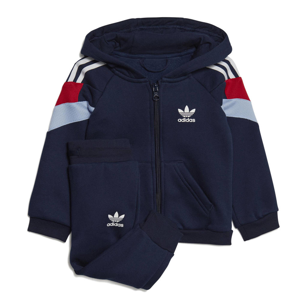 adidas Originals joggingpak donkerblauw | wehkamp