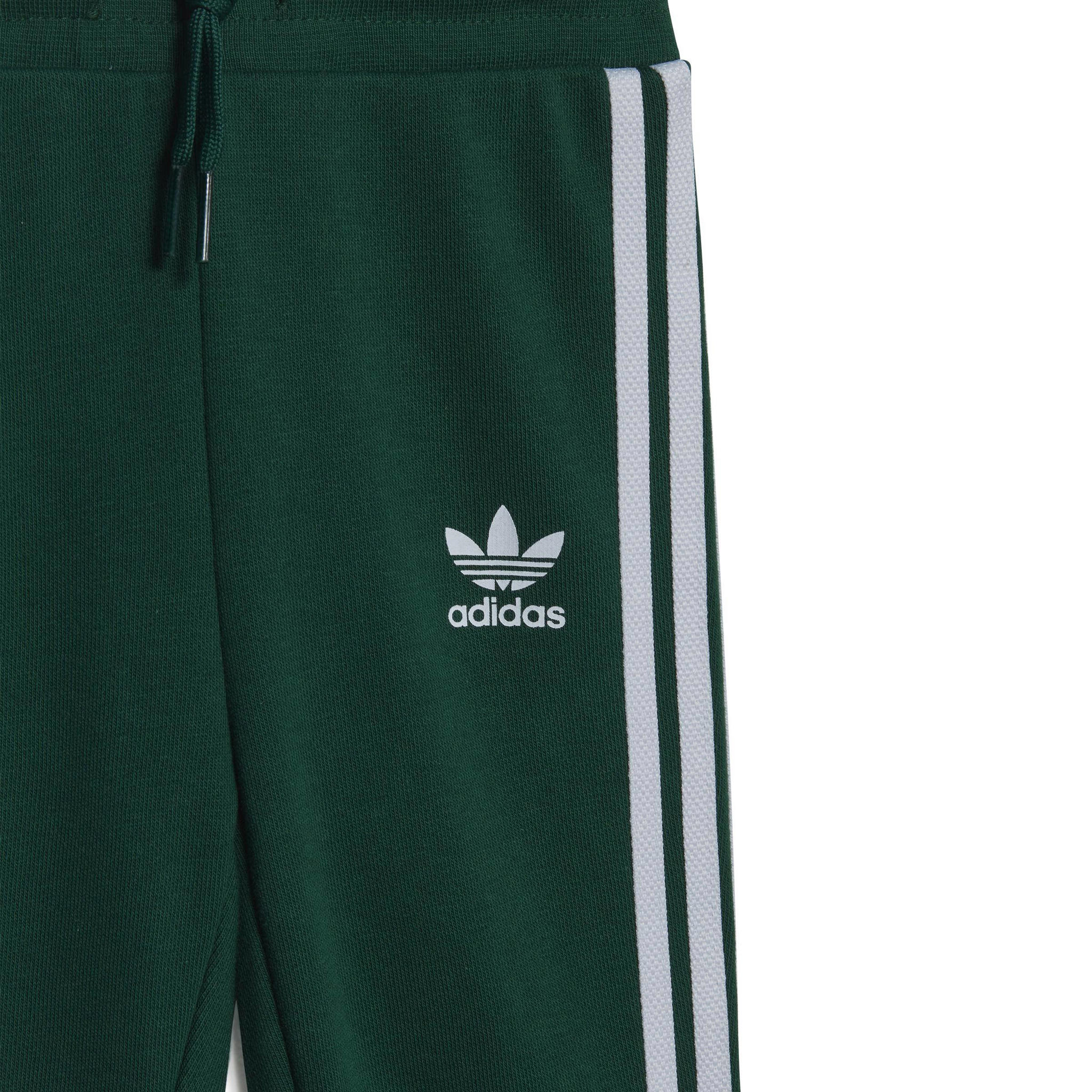 adidas Originals Adicolor joggingpak donkergroen | wehkamp