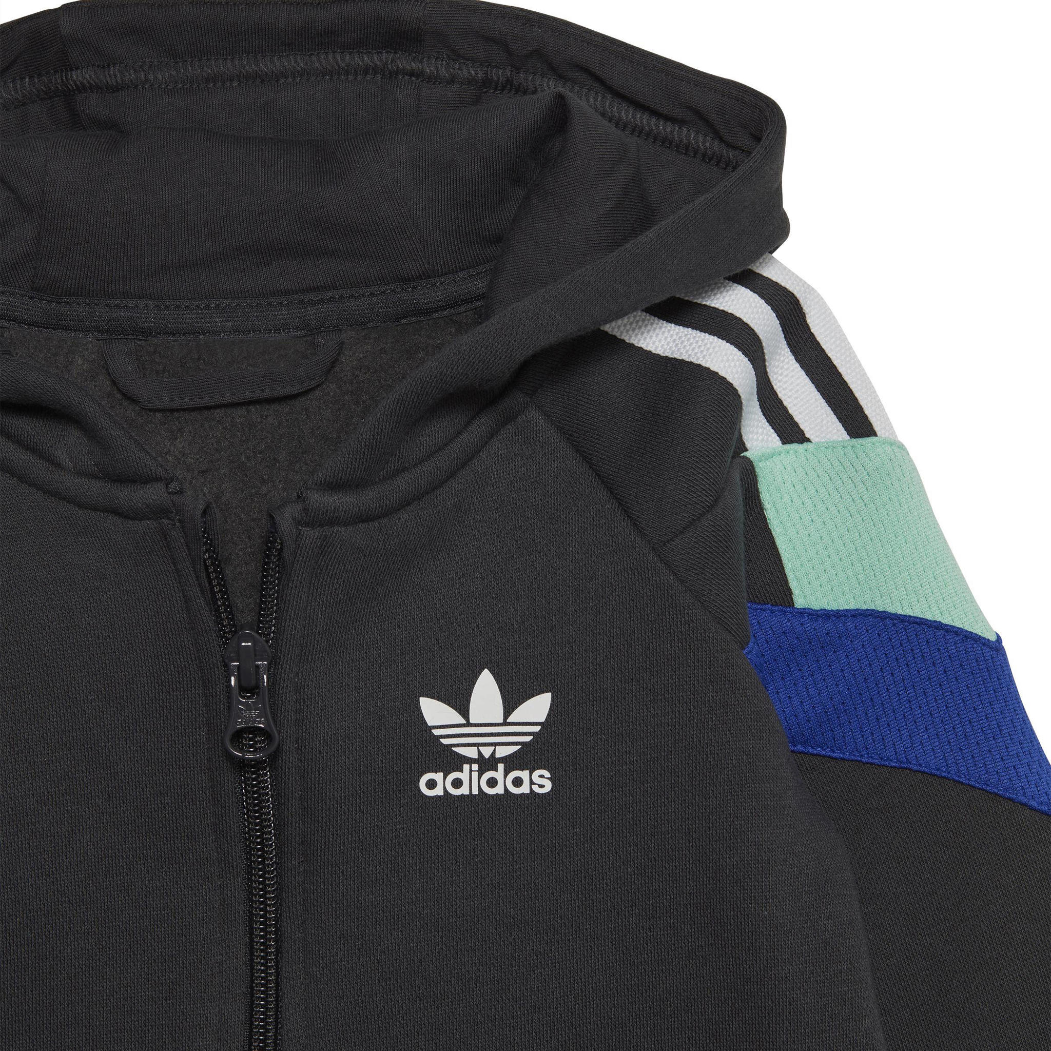adidas Originals joggingpak antraciet | wehkamp
