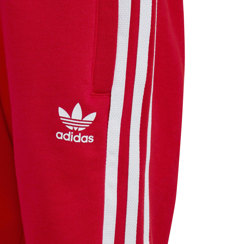 adidas Originals Adicolor joggingpak rood/wit | wehkamp