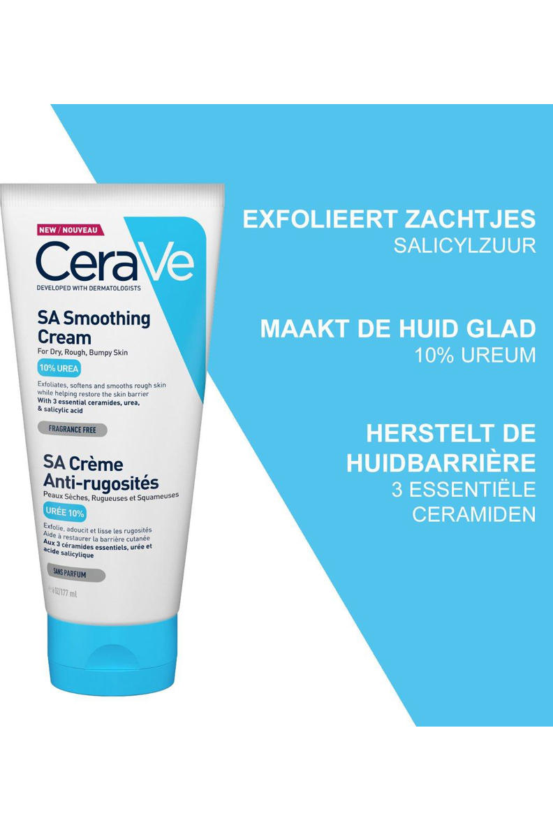 CeraVe SA Smoothing Cream - 177 gr | wehkamp