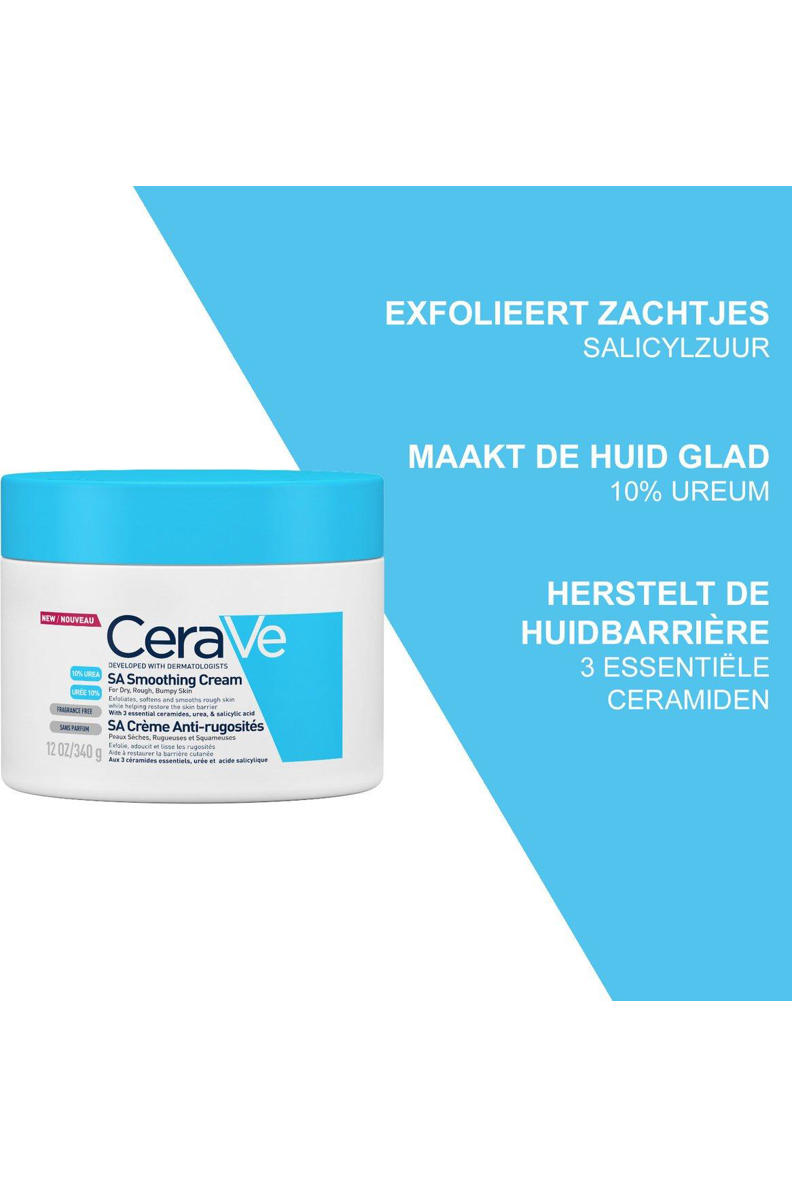 CeraVe SA Smoothing Cream - 340 gr | wehkamp