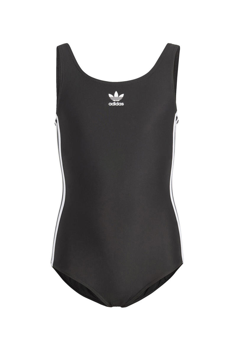 adidas Originals Adicolor 3-stripes badpak zwart | wehkamp