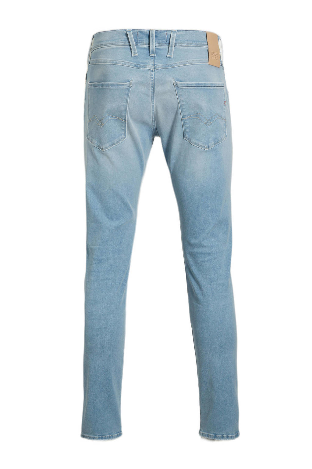 REPLAY slim fit jeans ANBASS Hyperflex light blue | wehkamp