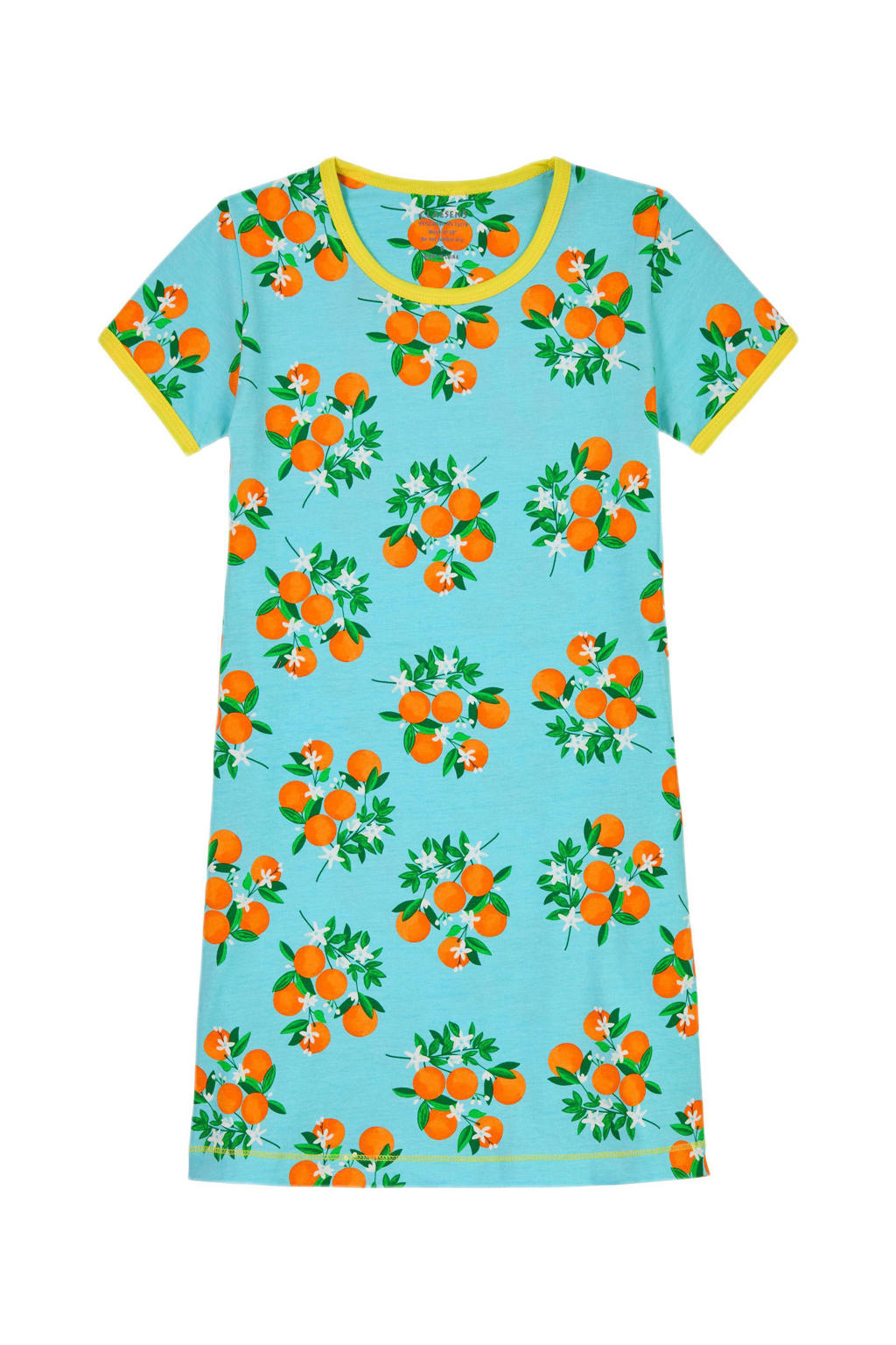 Claesen's nachthemd met all over print blauw | wehkamp