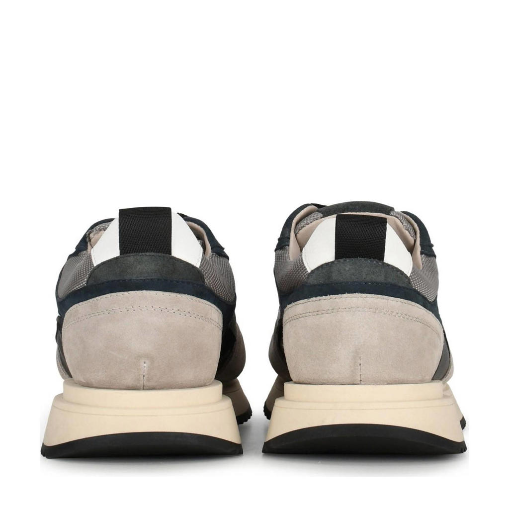 PS Poelman suède sneakers grijs | wehkamp