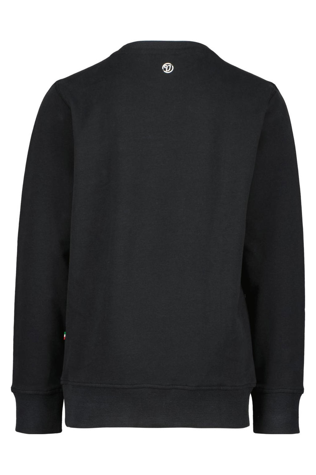 Vingino sweater met logo zwart | wehkamp