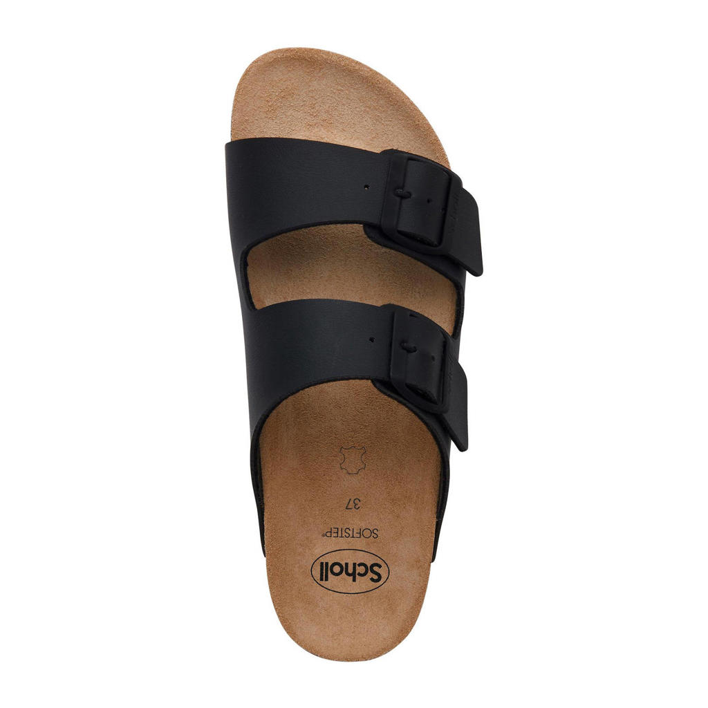 Scholl Josephine slippers zwart | wehkamp
