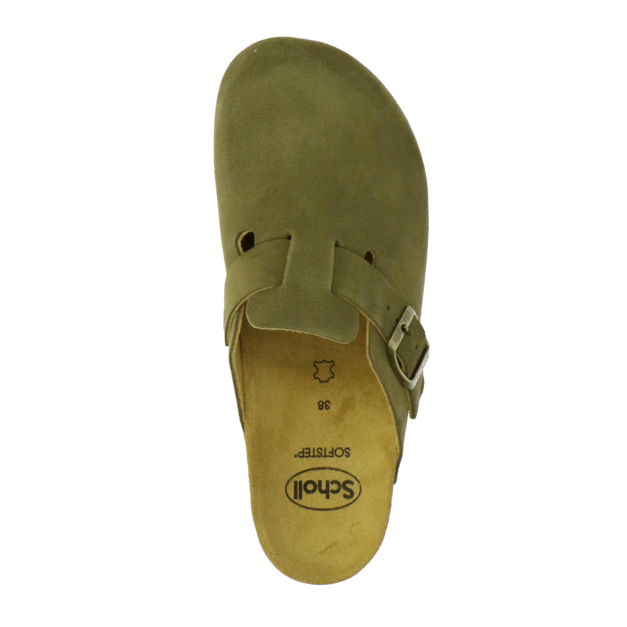 Scholl Fae suède clogs kaki kopen? | Morgen in huis | wehkamp