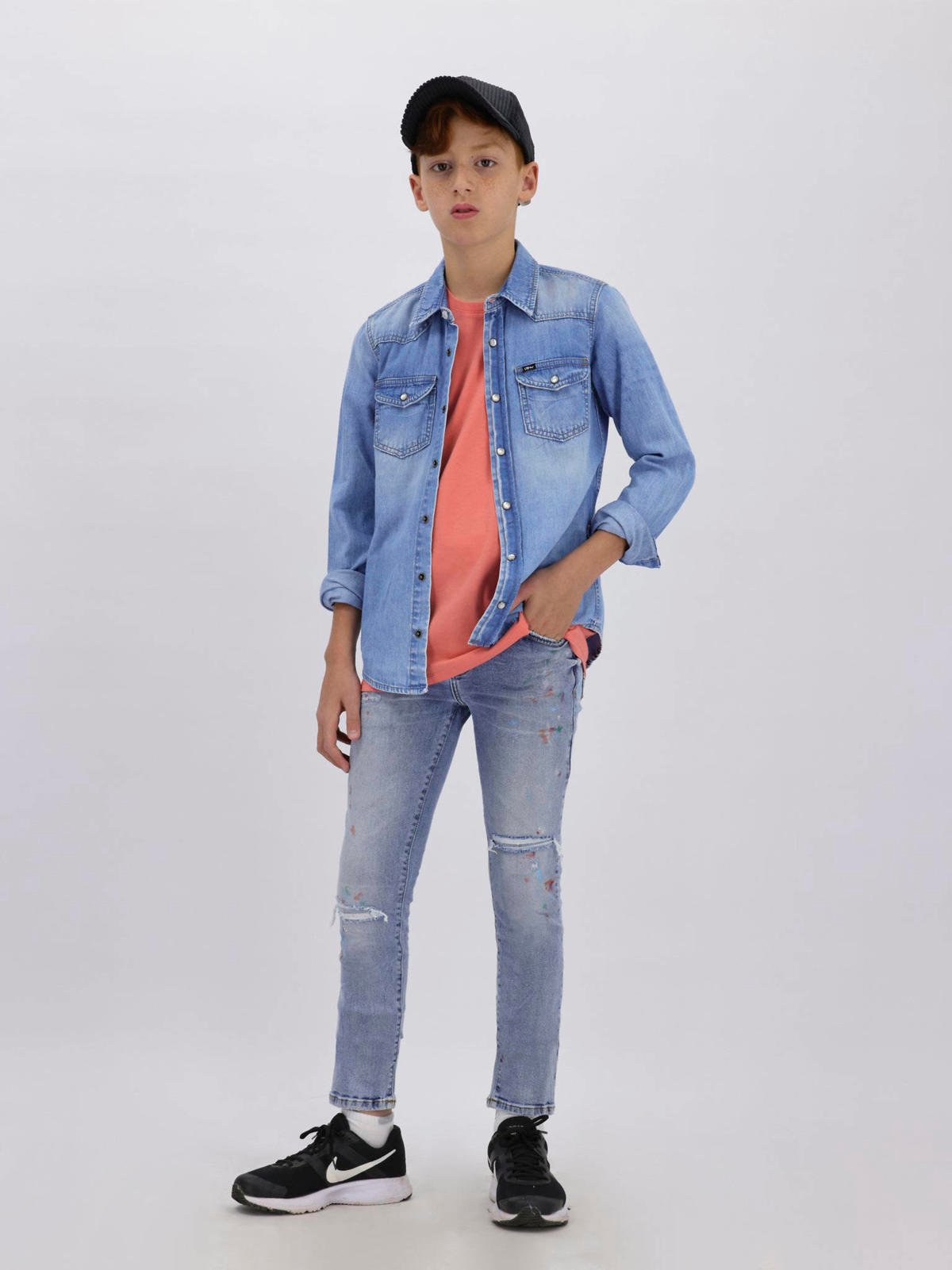 LTB denim overhemd ROHAN B maro x undamaged wash | wehkamp