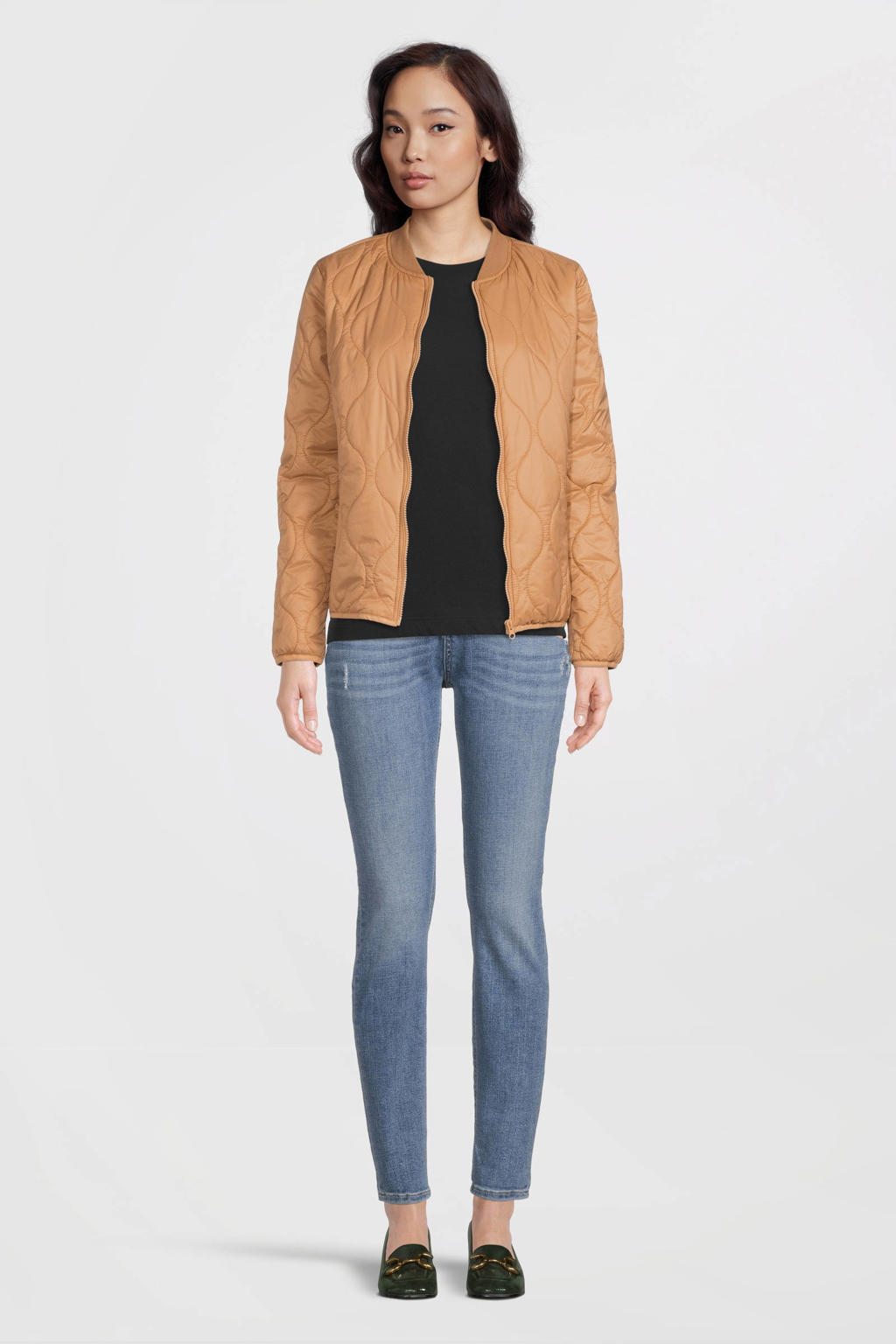 Cars quilted gewatteerde zomerjas Emani beige | wehkamp