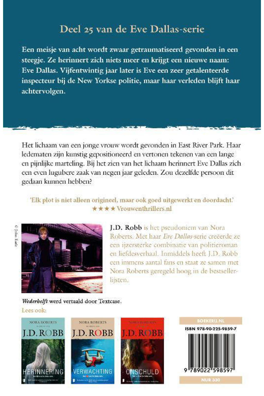J.D. Robb en Eve Dallas: Wederhelft | wehkamp