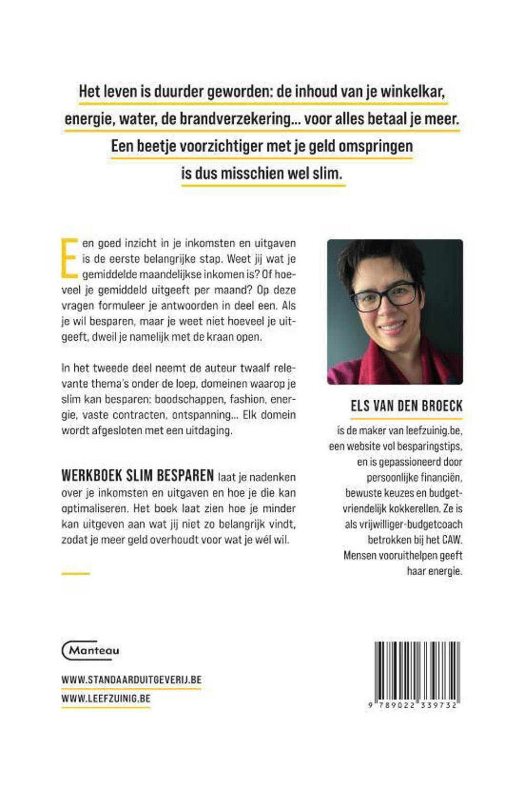 Els Van den broeck Slim besparen | wehkamp