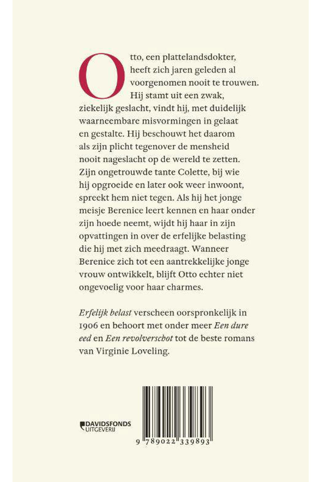 Virginie Loveling Erfelijk belast | wehkamp