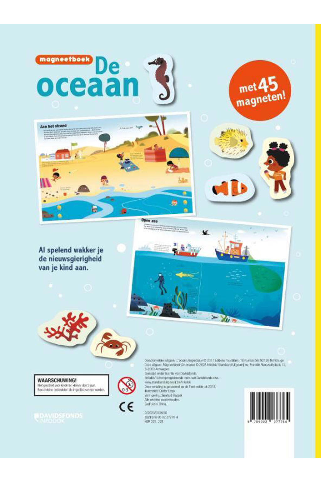 Ines Adam Magneetboek: De oceaan | wehkamp