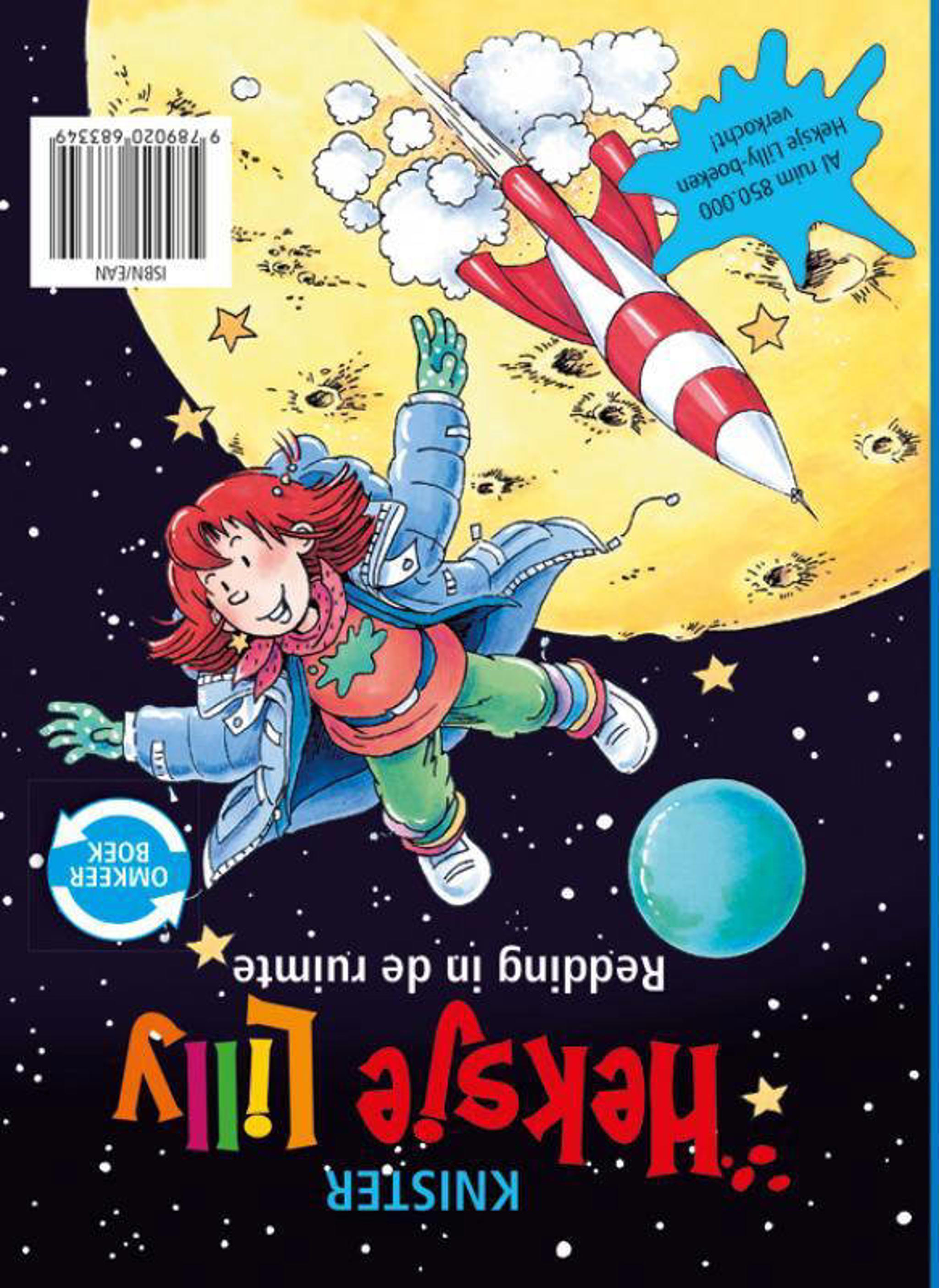KNISTER Heksje Lilly: Omkeerboek Ridder op hol! / Redding in de ruimte ...