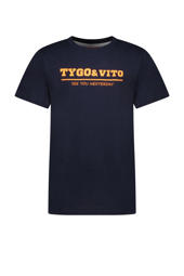TYGO & vito T-shirt met logo groen | wehkamp