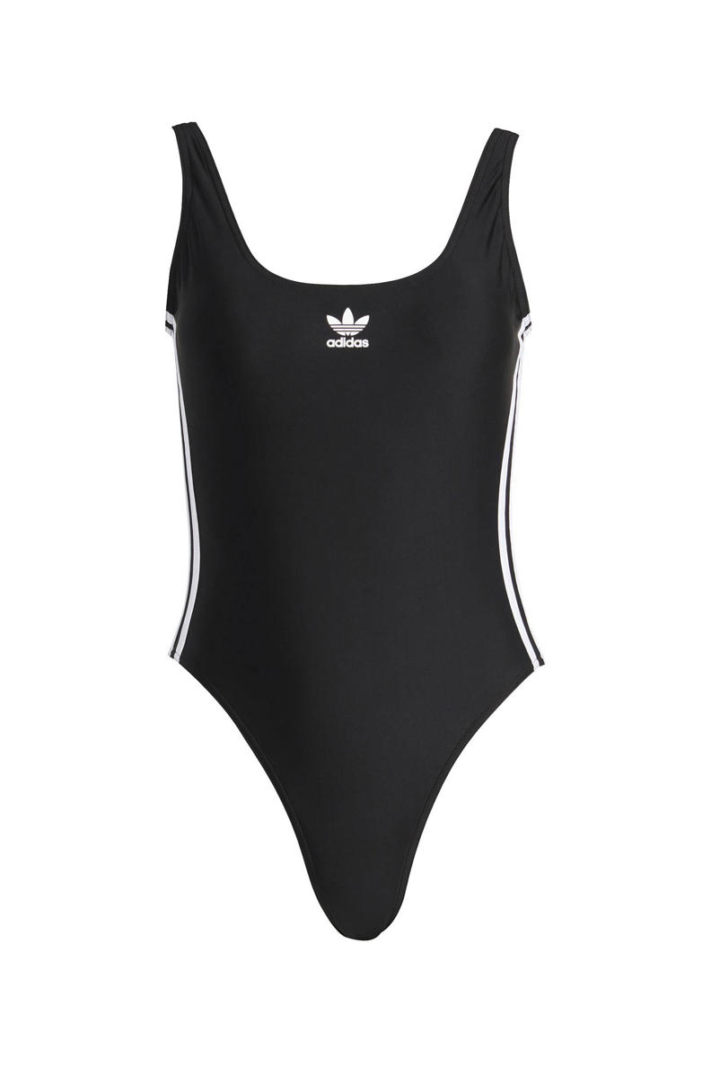 adidas Originals Adicolor 3-stripes badpak zwart | wehkamp