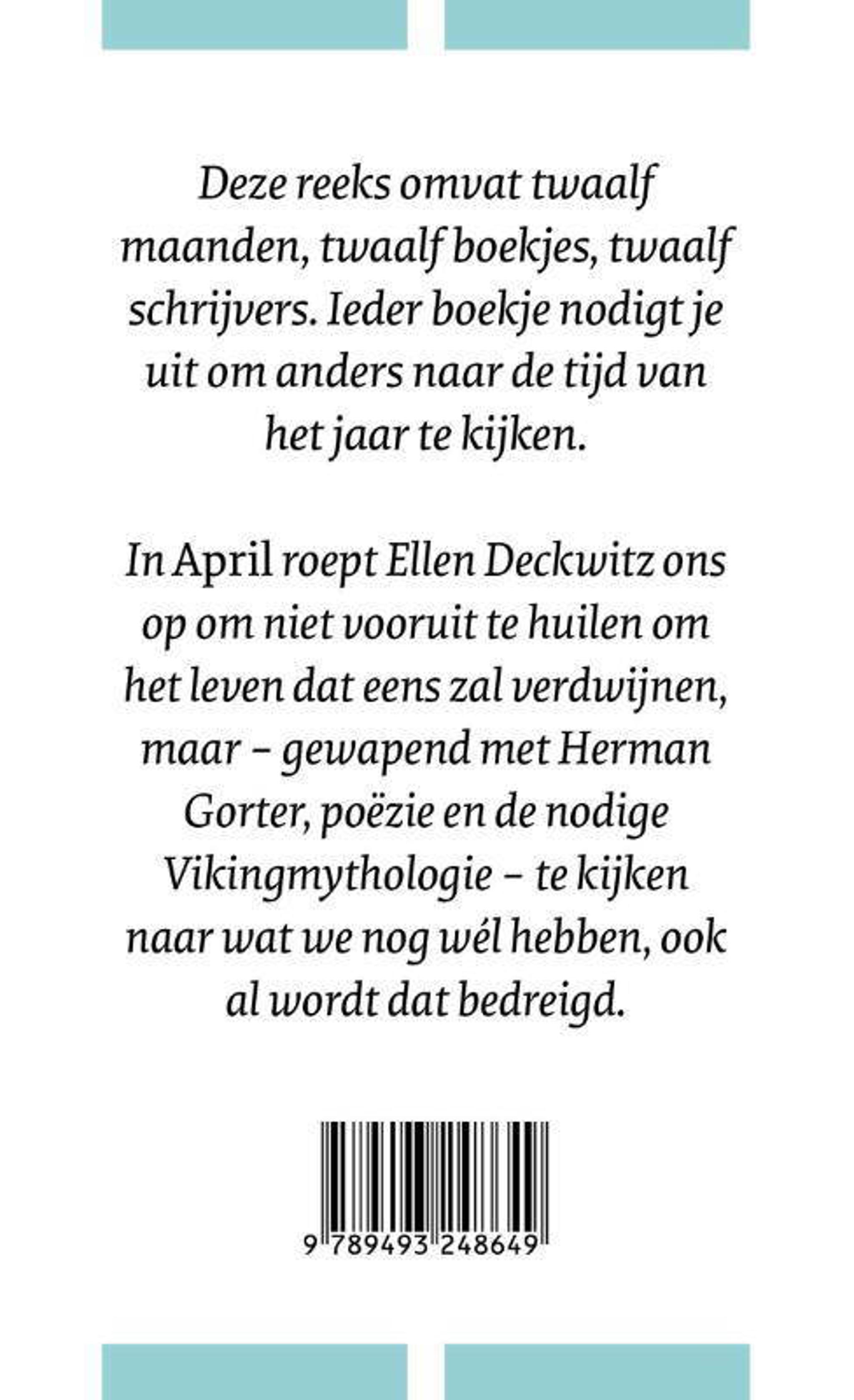 Ellen Deckwitz De Maanden: April | wehkamp