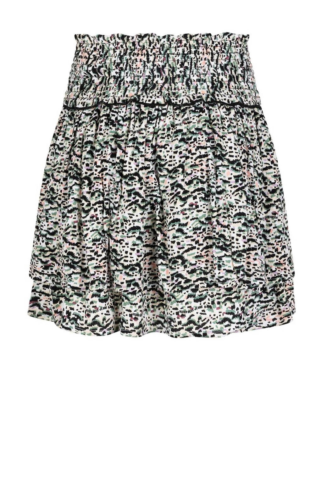Indian Blue Jeans rok met all over print multi | wehkamp