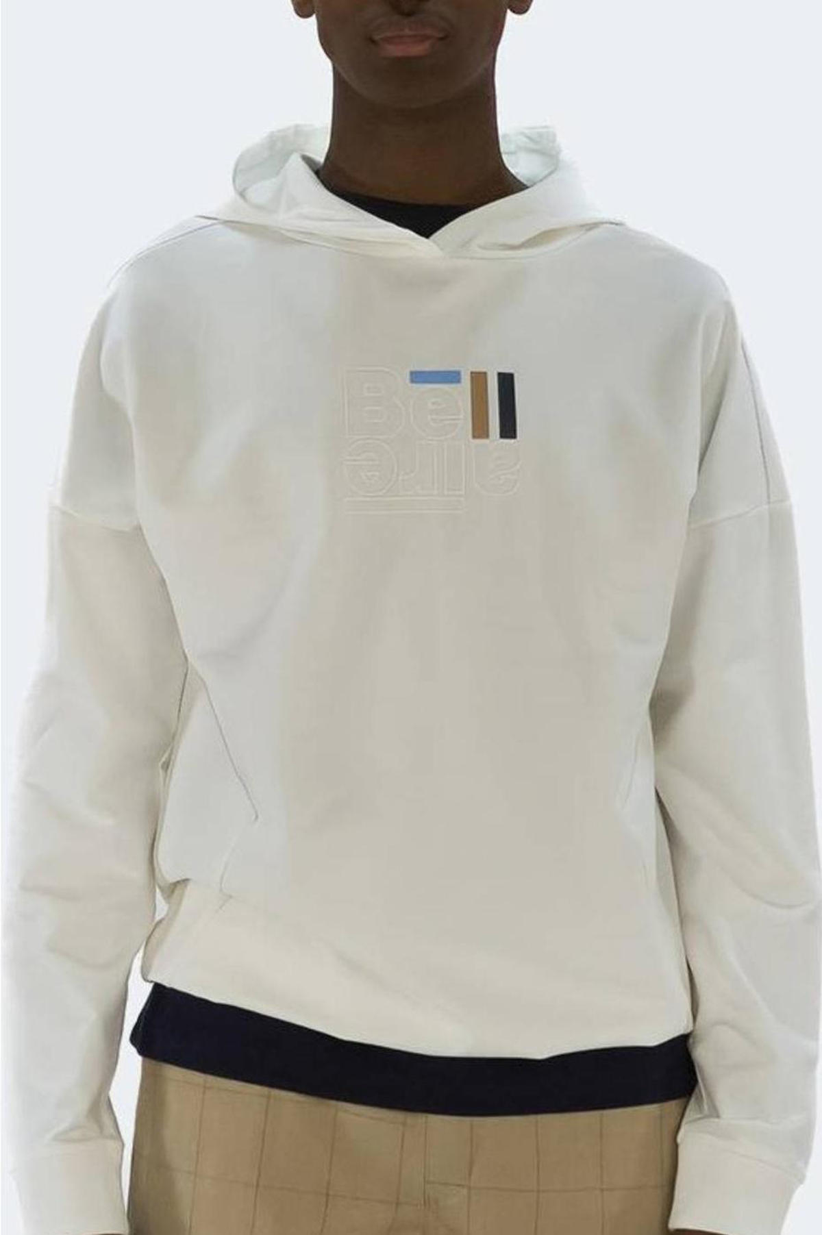 Bellaire hoodie met printopdruk wit | wehkamp