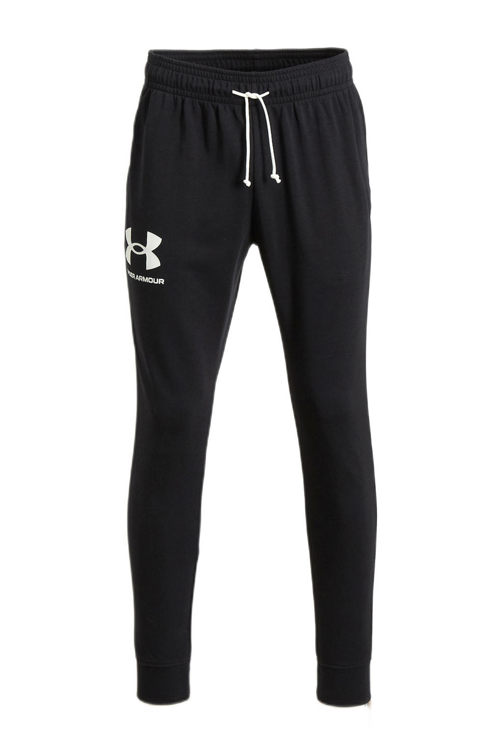 Under Armour joggingbroek Rival Terry zwart | wehkamp
