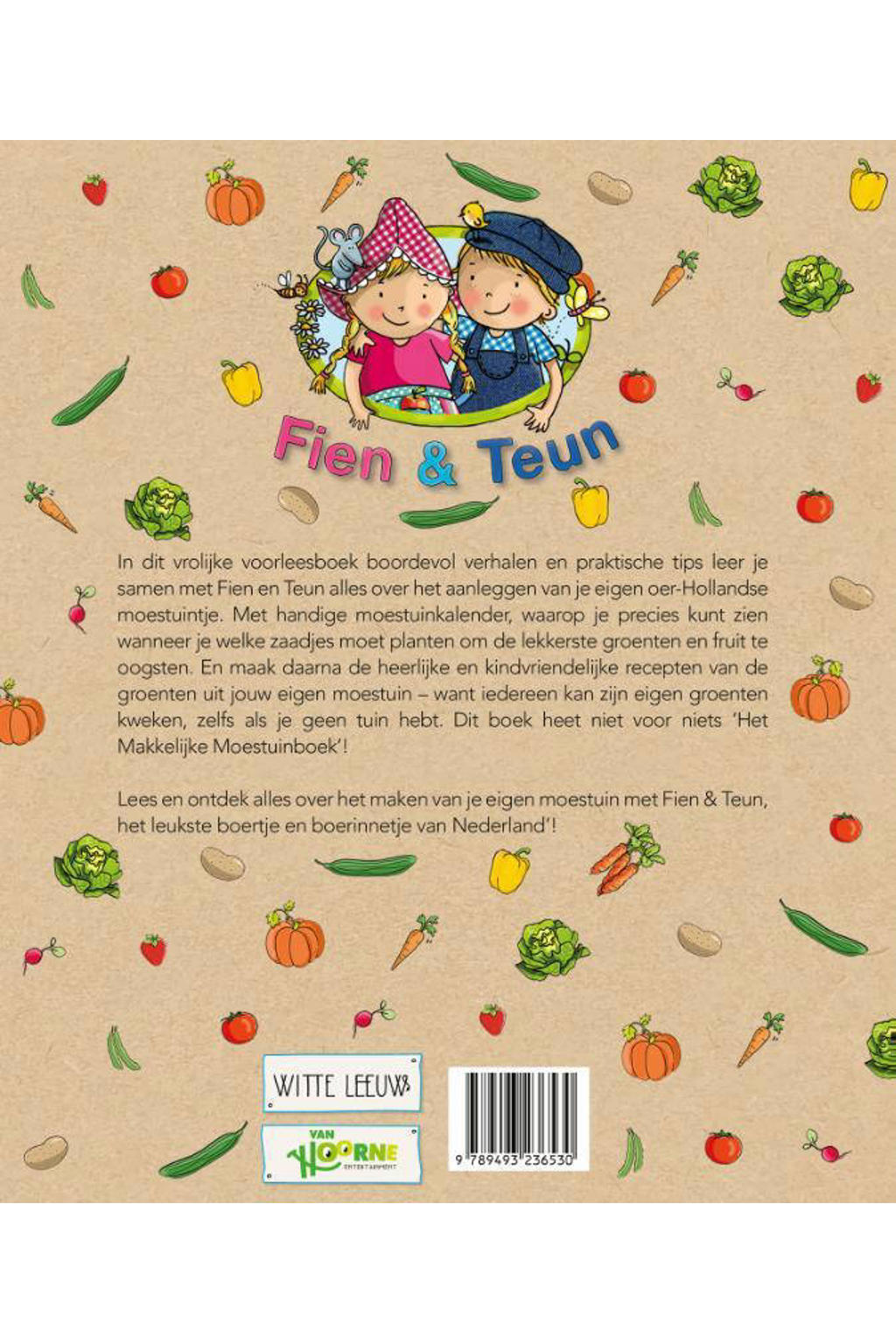 Van Hoorne Fien en Teun: Het makkelijke moestuinboek | wehkamp