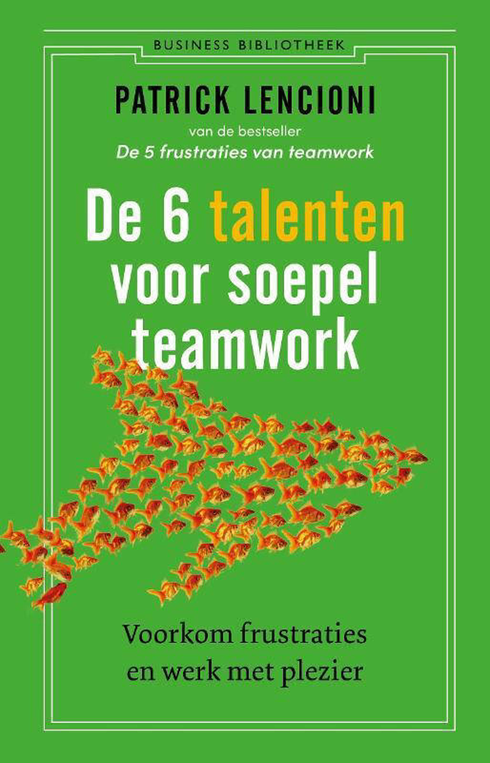 Patrick Lencioni De 6 talenten voor soepel teamwork | wehkamp