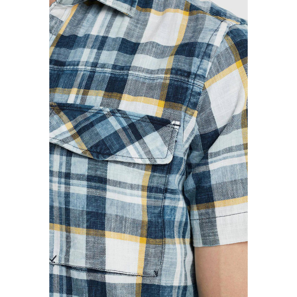 PME Legend geruit regular fit overhemd 590 | wehkamp