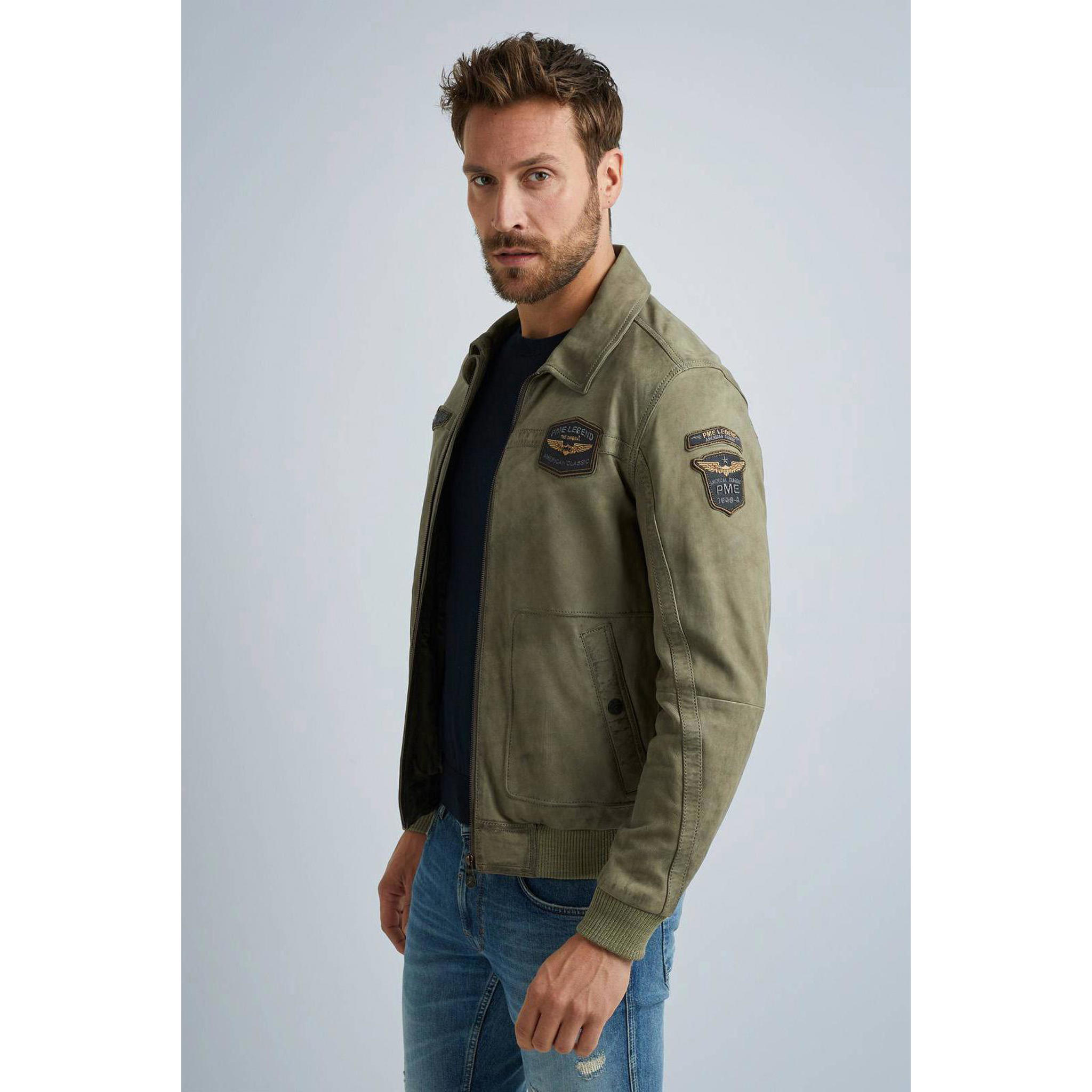 PME Legend leren jas Summer Hudson 2.0 6391 | wehkamp