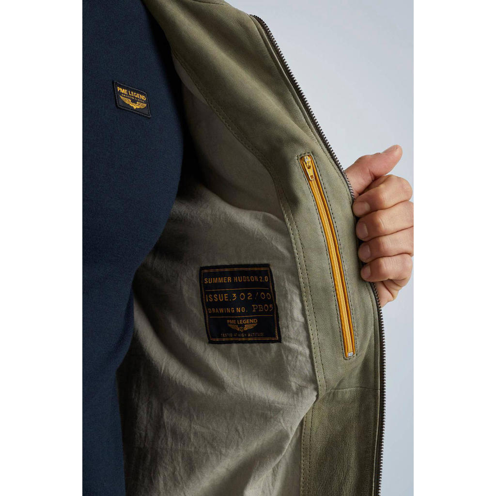 PME Legend leren jas Summer Hudson 2.0 6391 | wehkamp