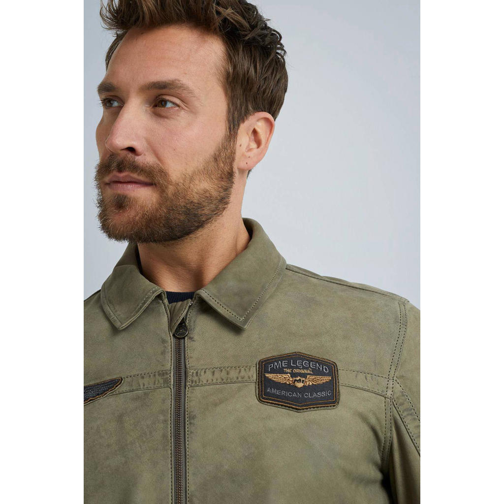 PME Legend leren jas Summer Hudson 2.0 6391 | wehkamp
