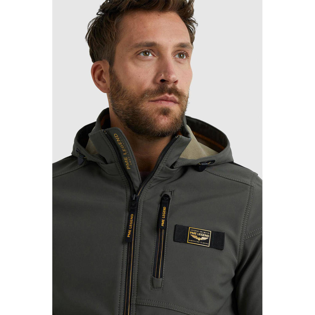 PME Legend softshell jas van polyester 8039 | wehkamp