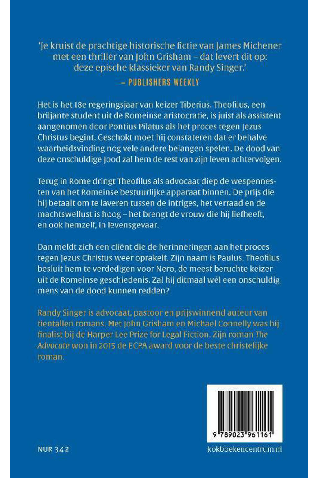 Randy Singer Theofilus kopen? | Morgen in huis | wehkamp