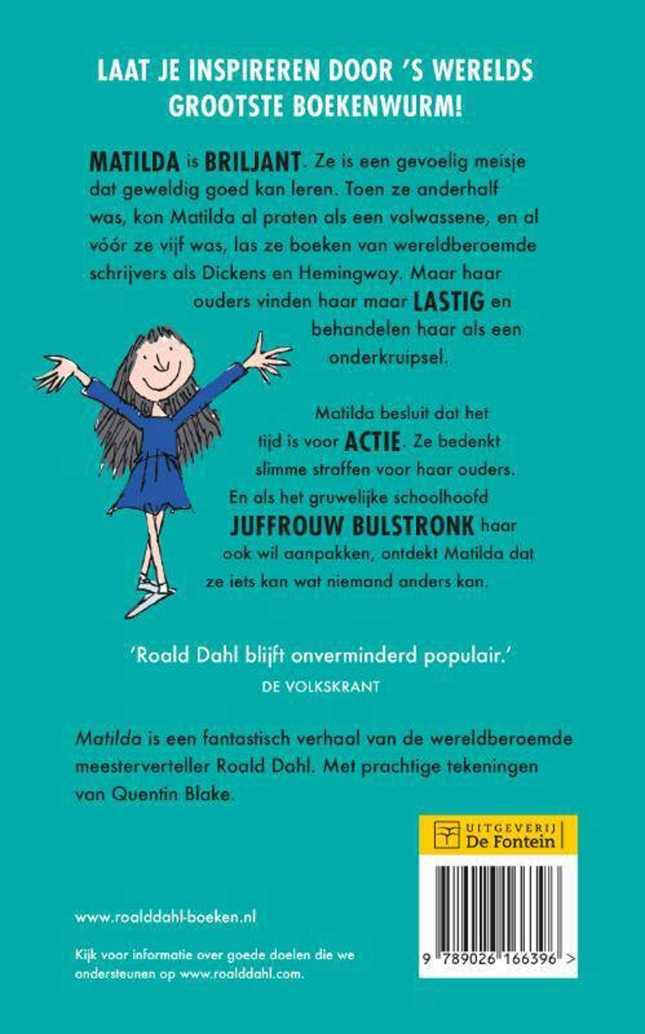 Roald Dahl Matilda - 100e druk | wehkamp