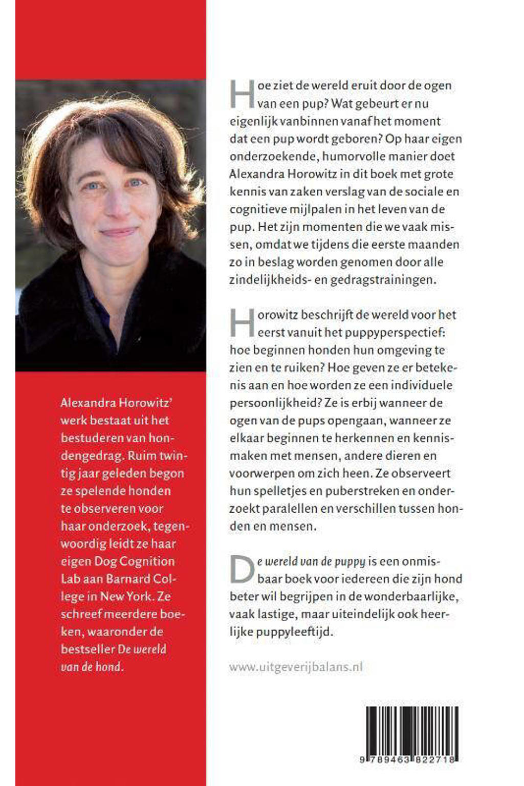 Alexandra Horowitz De wereld van de puppy | wehkamp
