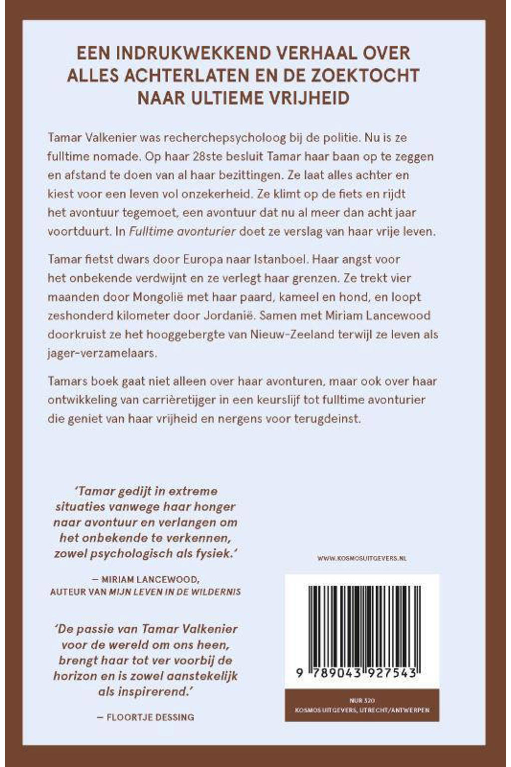 Tamar Valkenier Fulltime avonturier | wehkamp
