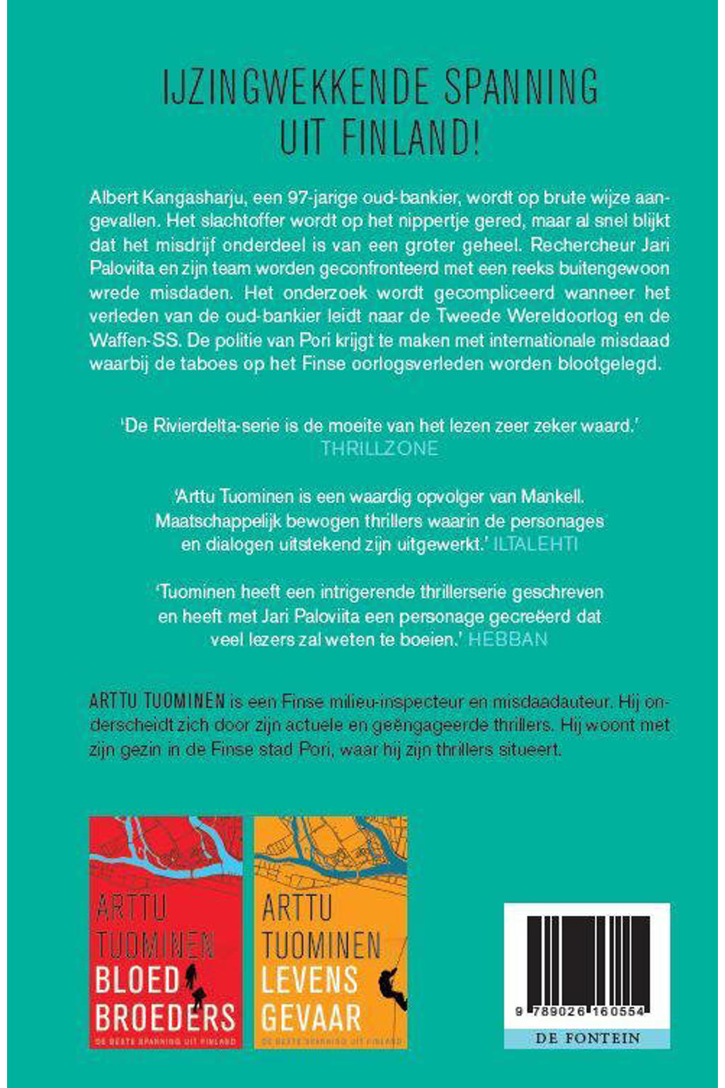 Arttu Tuominen Rivierdelta: Monddood | wehkamp
