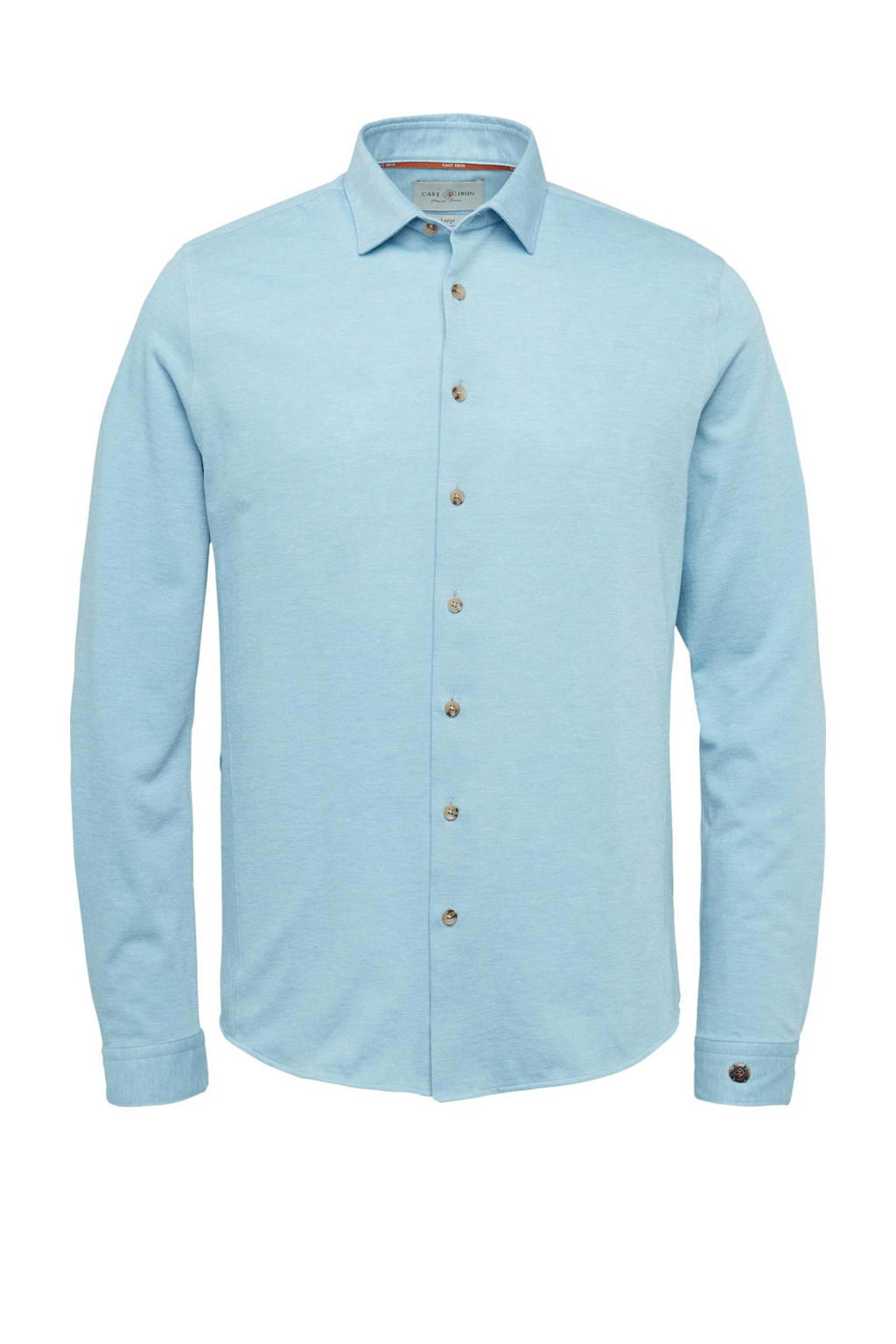 Cast Iron regular fit overhemd glacier lake | wehkamp