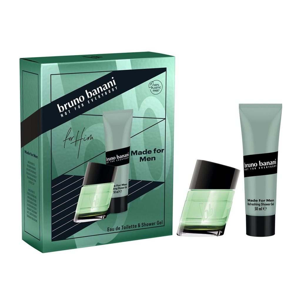 Bruno Banani Made for Men eau de toilette 30 ml & douchegel 50 ml | wehkamp