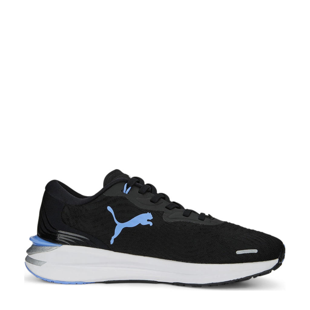 Puma Electrify NITRO 2 hardloopschoenen zwart/blauw | wehkamp