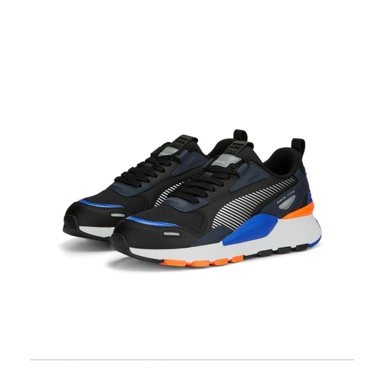 Puma RS 3.0 Synth Pop sneakers zwart/blauw/oranje | wehkamp