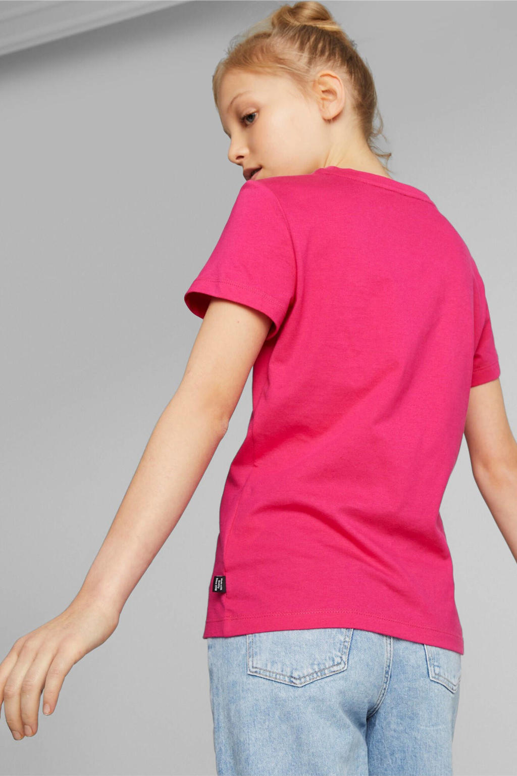 Puma T-shirt fuchsia | wehkamp