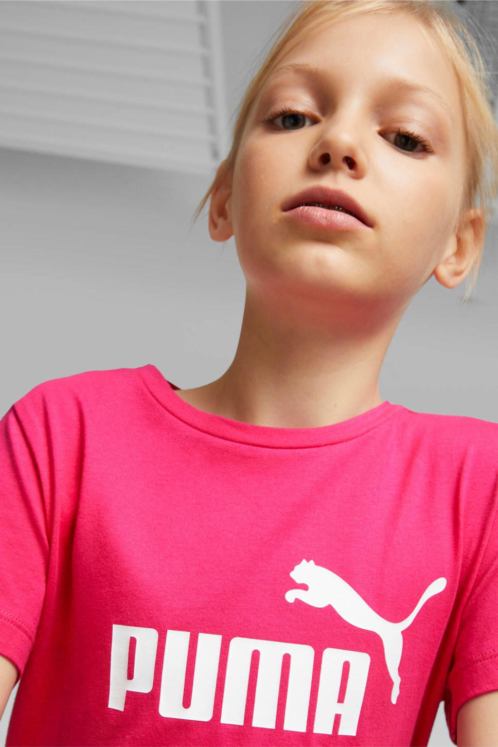 Puma T-shirt fuchsia | wehkamp