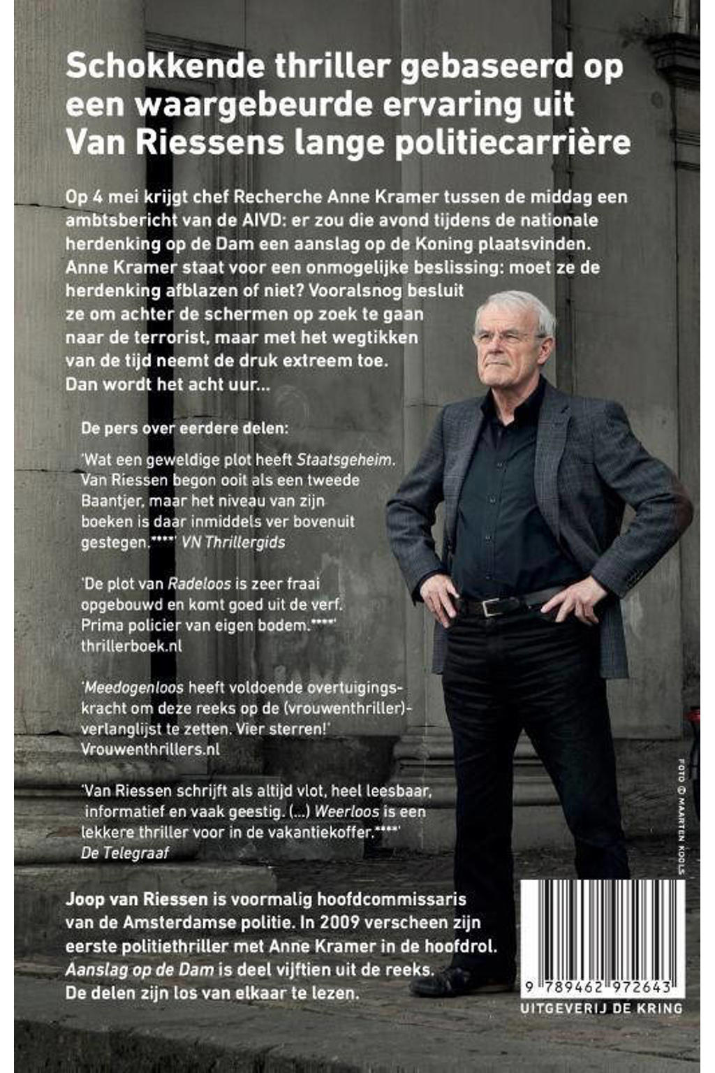 Joop van Riessen Anne Kramer: Aanslag op de Dam | wehkamp