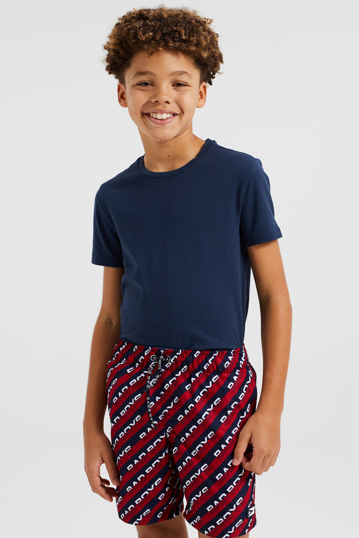 Bad Boys zwemshort blauw/donkerblauw | wehkamp
