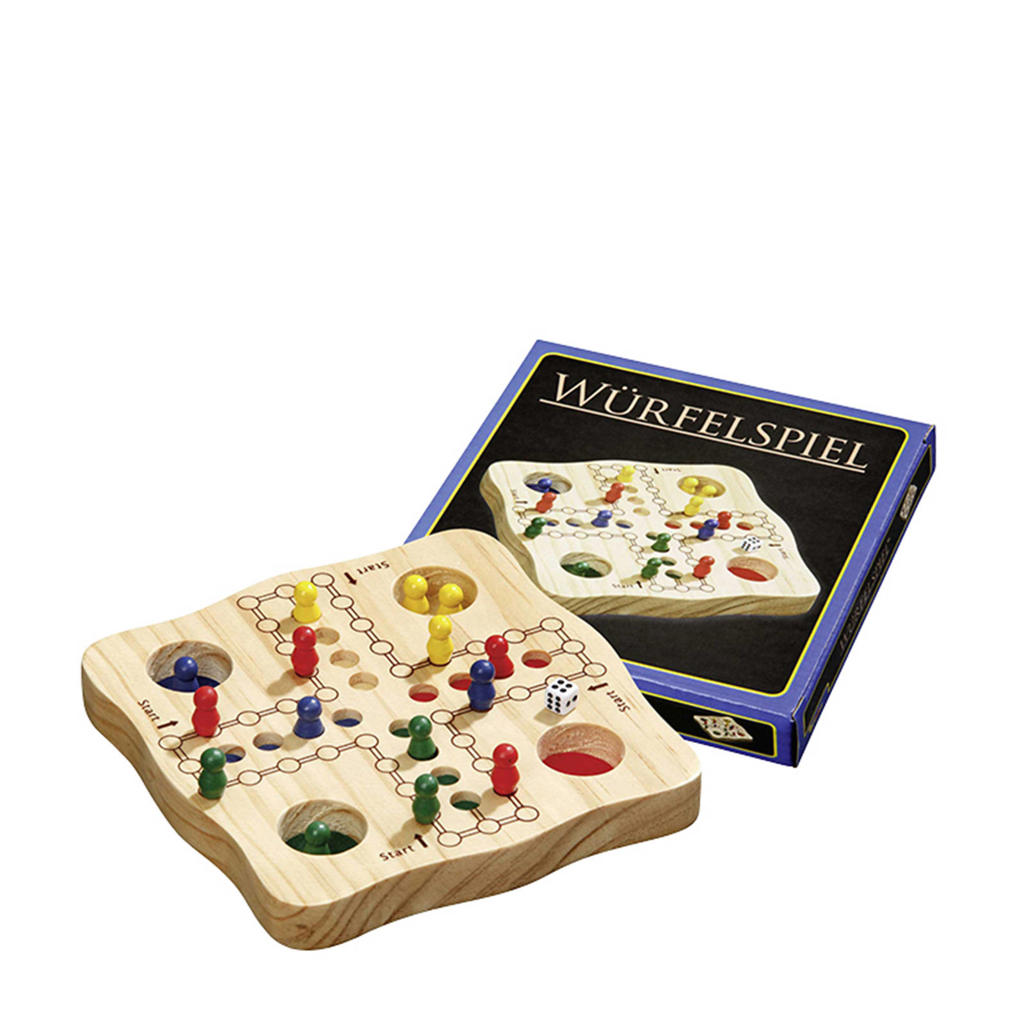 Philos Ludo/Mens erger je niet klein 15x15cm Ludo/Mens erger je niet ...